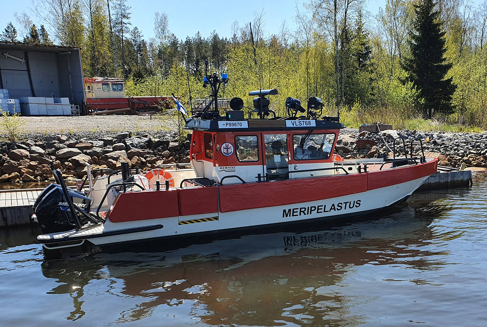 Uusi meripelastusvene Tornioon - Suomen Meripelastusseura